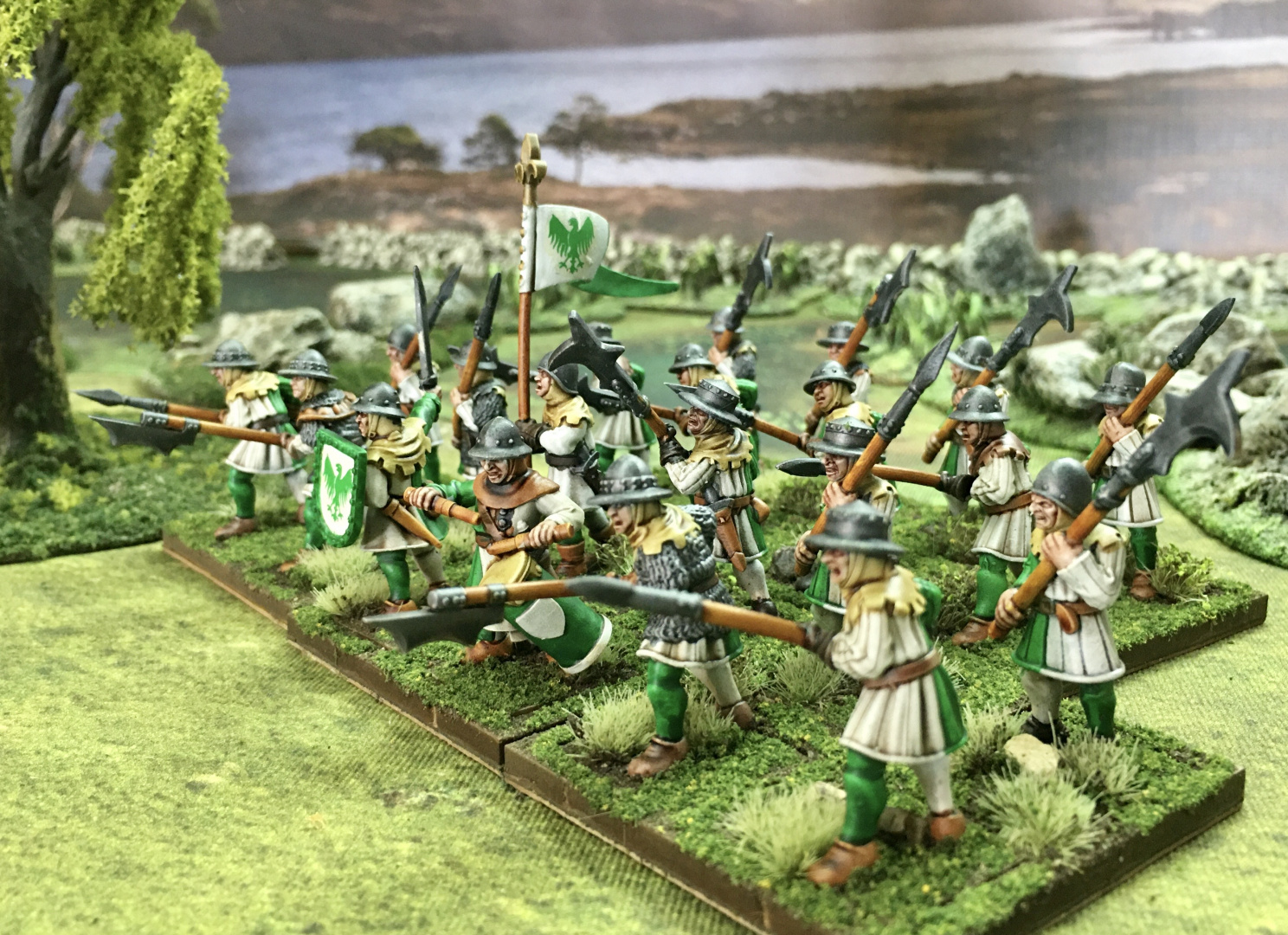 Men at Arms (Two-Handed Polearms) Regiment - For The King! - Celia ...