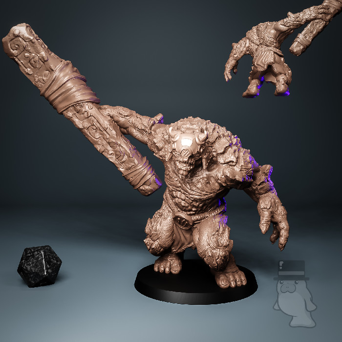 Colossi Chief B - Shadowstone Colossi - Masons Miniatures :: Mini ...
