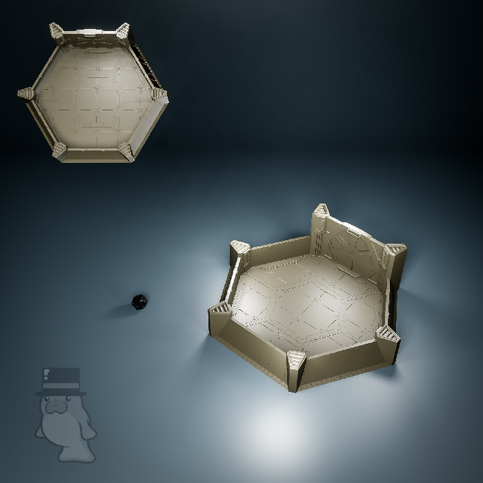 Battle Arena Dice Tray - Dice Towers and Trays - Crab Miniatures ...