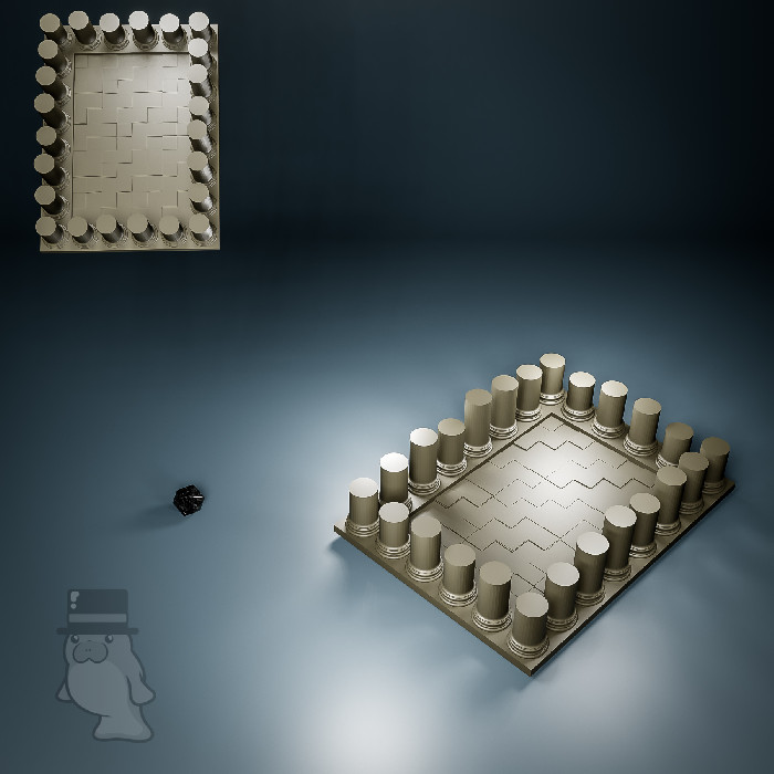 Pyramid Dice Tray - Dice Towers and Trays - Crab Miniatures :: Mini ...