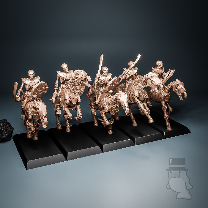 Light Cavalry Swords Regiment - Pharaoh's Legacy Undead Army - Crab ...