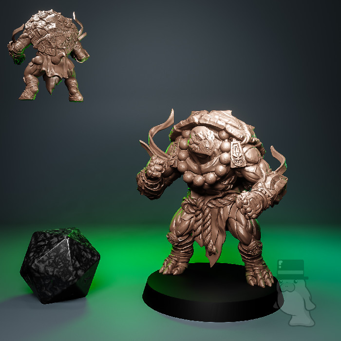 Tso'ok Raging Wrath - Jadeshell Turtlekin - Artisan Guild :: Mini ...