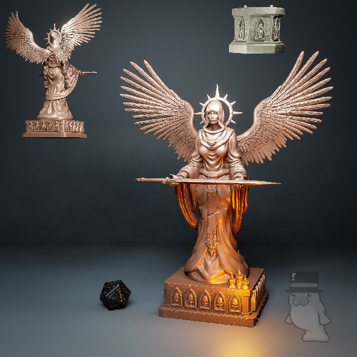 Priestess Statue Sword - February24 - Tainted Windmill :: Mini Manatee ...