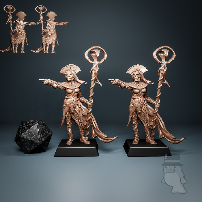 Queen - Pharaoh's Legacy Undead Army - Crab Miniatures :: Mini Manatee ...