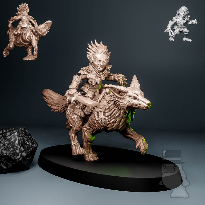 Lurikeen Fox Rider A - Deeproot Lurikeens - Artisan Guild :: Mini ...
