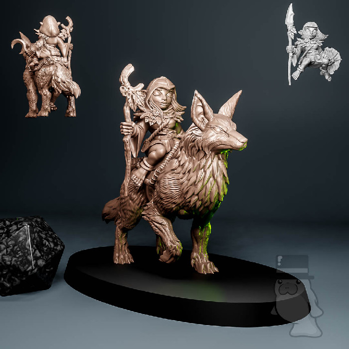 Lurikeen Fox Rider C - Deeproot Lurikeens - Artisan Guild :: Mini ...