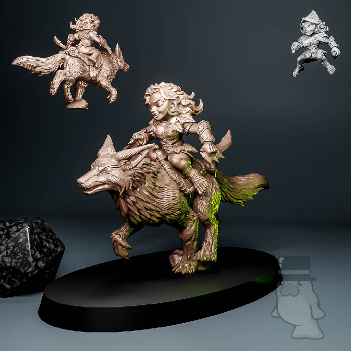 Lurikeen Fox Rider D - Deeproot Lurikeens - Artisan Guild :: Mini ...