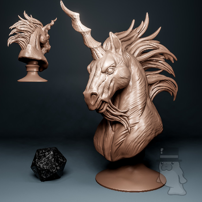 Tempest the Celestial Steed - Collector Busts - Artisan Guild :: Mini ...