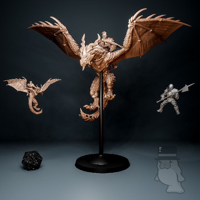 Wyvern Rider B - Vanguard Fighters Guild - Artisan Guild :: Mini ...