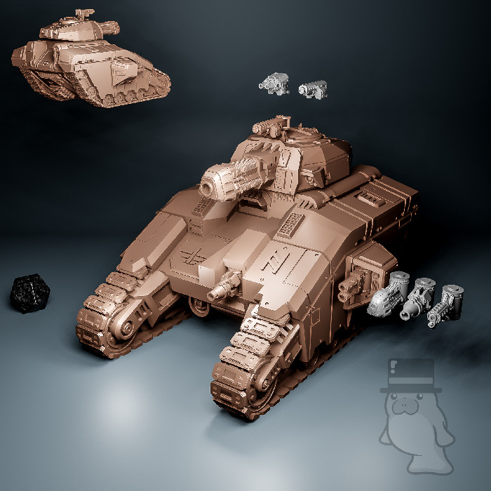 Fenrir Battletank - The Rundsgaard - William Touret :: Mini Manatee New ...