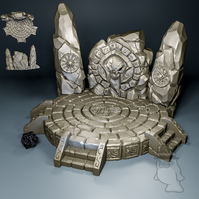 Duum Shrine of Blackcrag - Blackcrag Orcs - Artisan Guild :: Mini ...