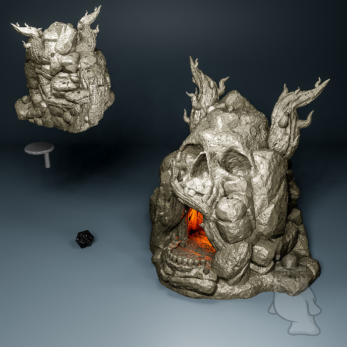 Skull Cave - Grimness Fortress - DecoQuest Workshop :: Mini Manatee New ...