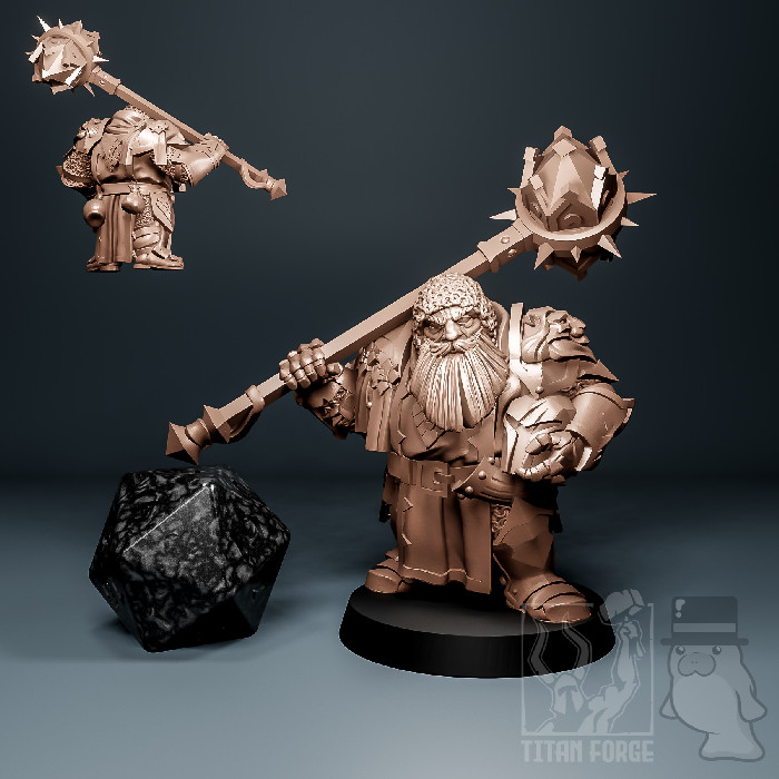 Dwarf Veteran - Titan Forge :: Mini Manatee New Zealand