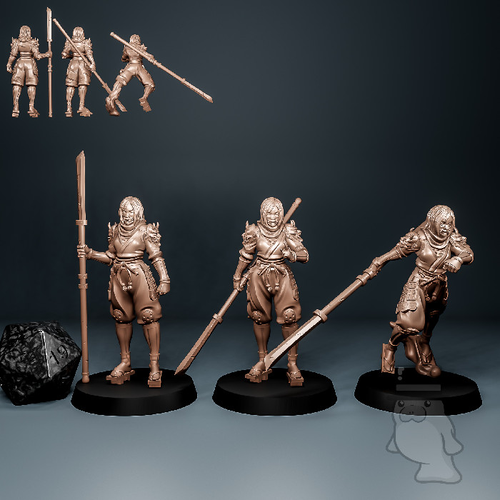 Ahmya Ninja - Dawn of the Oni - Saga Minis :: Mini Manatee New Zealand