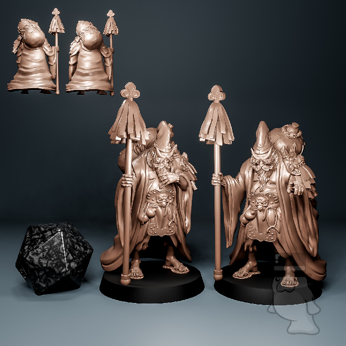 Old Warlock - Dawn of the Oni - Saga Minis :: Mini Manatee New Zealand