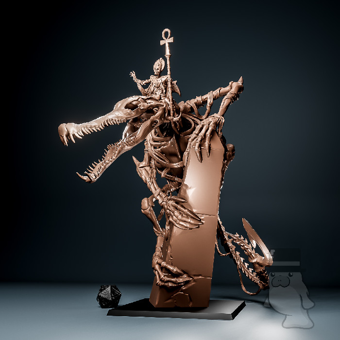 Mounted Giant Crocodile - Pharaoh's Legacy Undead Army - Crab ...