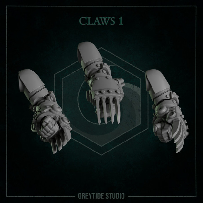 Claws 1 - Eternal Pilgrims - Greytide Studio :: Mini Manatee New Zealand