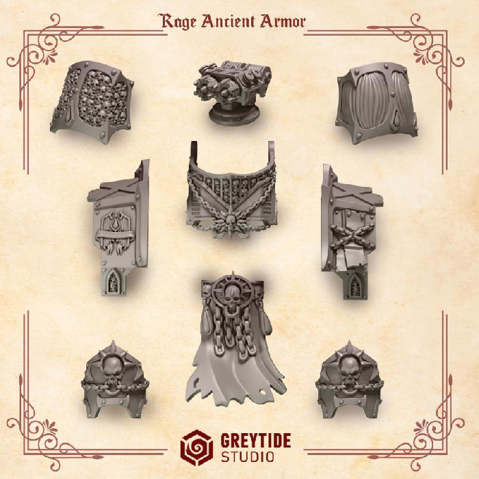 Rage Ancient Armor - Crimson Lords - Greytide Studio :: Mini Manatee ...