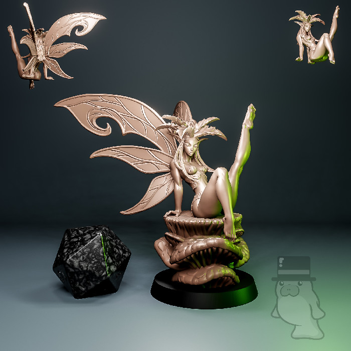 Mandragora Fairy (Pinup) - Barkwraith Spriggans - Artisan Guild :: Mini ...