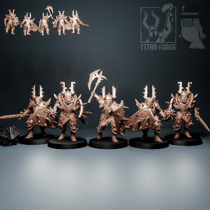 Mor Zhal Knights - Titan Forge :: Mini Manatee New Zealand