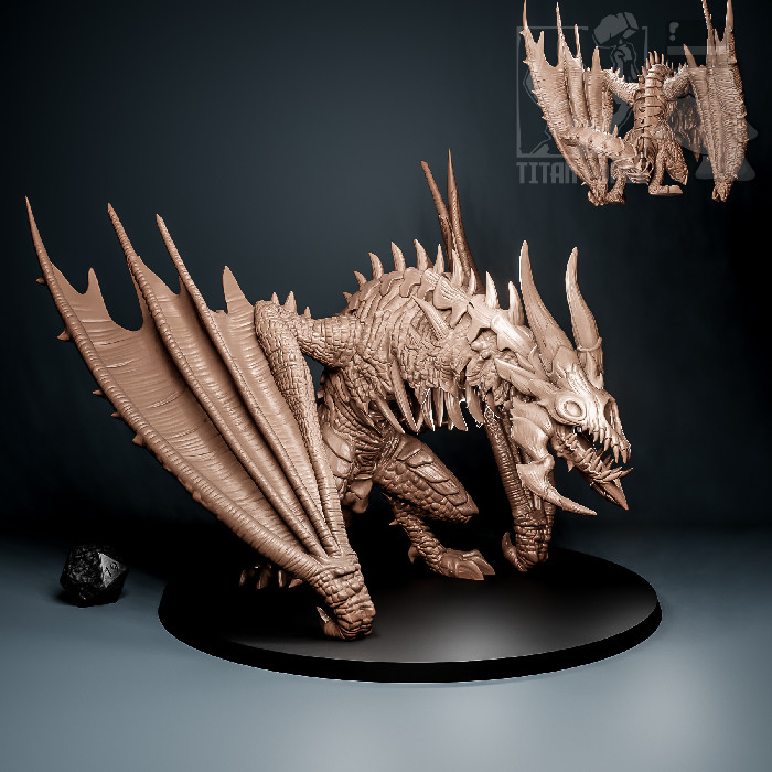 Mor Zhal Death Dragon - Titan Forge :: Mini Manatee New Zealand