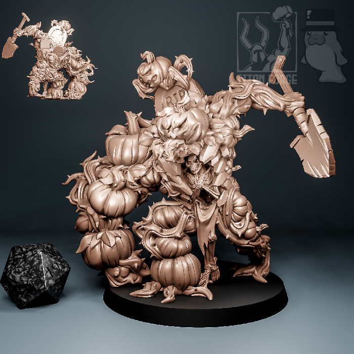 Pumpkin Golem - Titan Forge :: Mini Manatee New Zealand