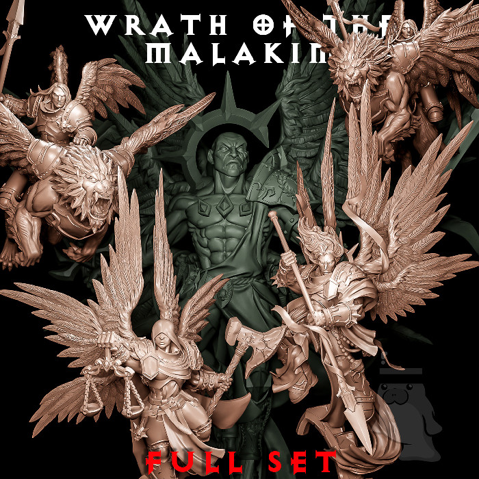 Full Set* - Wrath of the Malakim - Artisan Guild :: Mini Manatee New ...