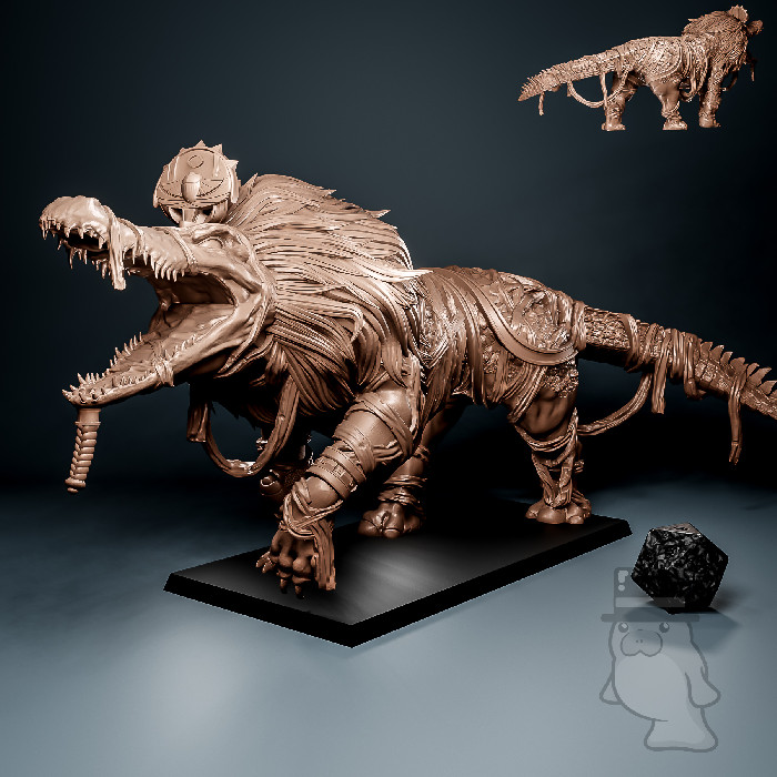 Ammut - Pharaoh's Legacy Undead Army - Crab Miniatures :: Mini Manatee ...