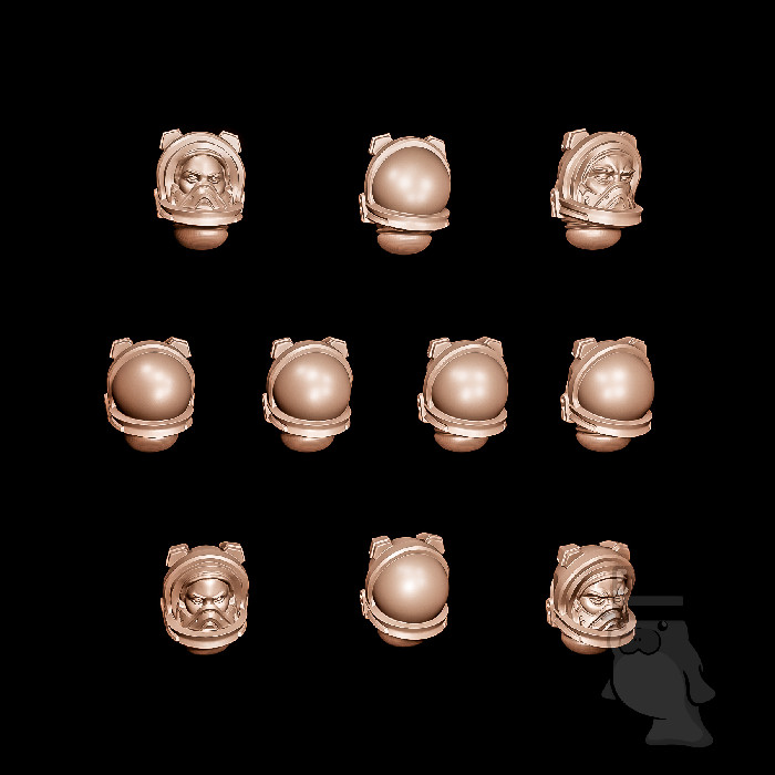 Bubble Heads 1 - Alternative Heads and Helms - Keta-Minies :: Mini ...