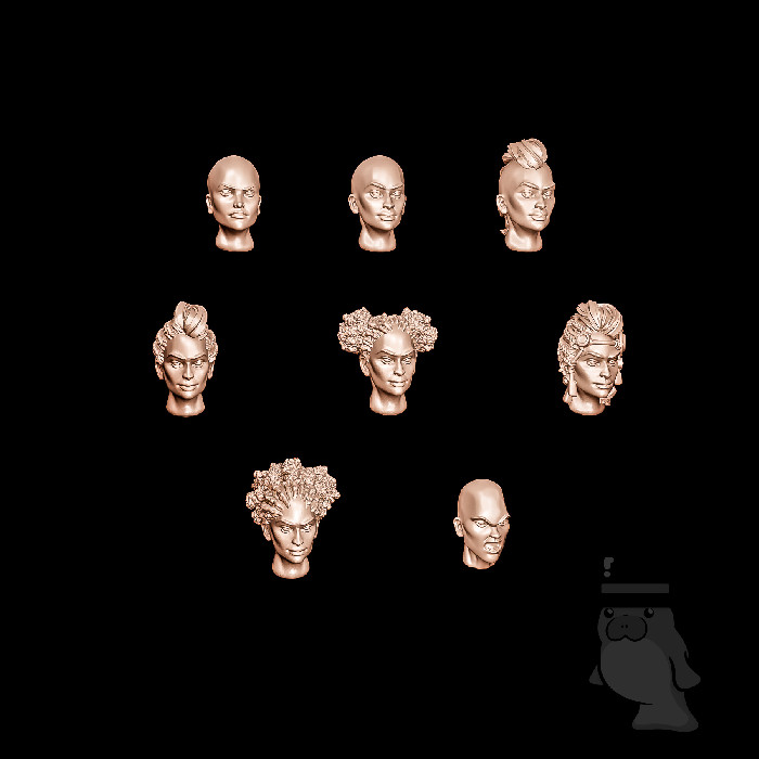Human Heads 11 - Alternative Heads and Helms - Keta-Minies :: Mini ...