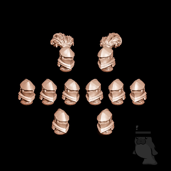 Knight Heads 6 - Alternative Heads and Helms - Keta-Minies :: Mini ...