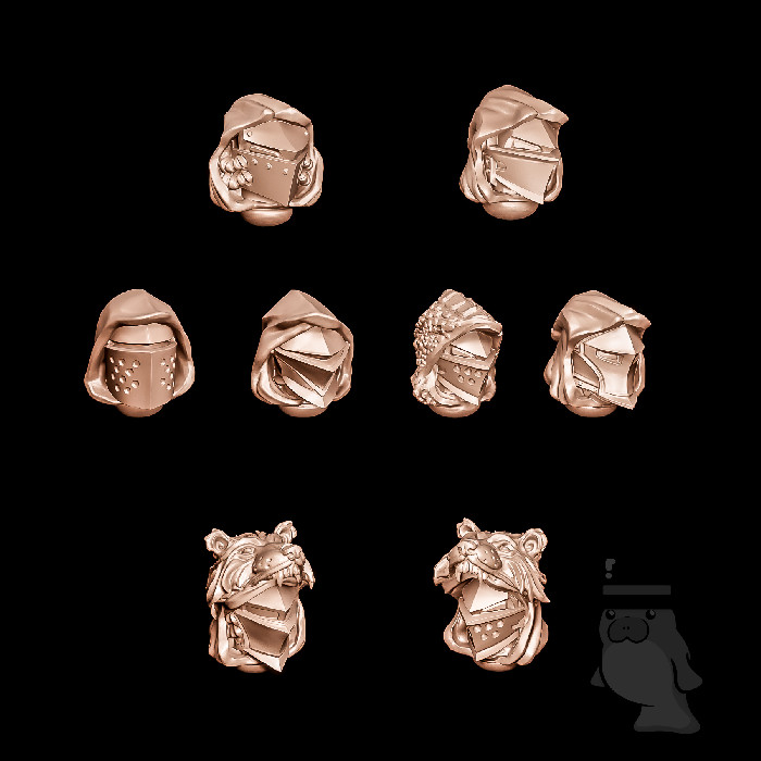 Sci-Fi Heads 5 - Alternative Heads and Helms - Keta-Minies :: Mini ...