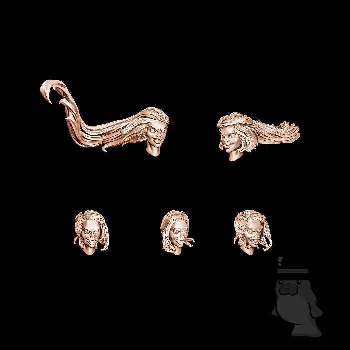 Vampire Heads - Alternative Heads and Helms - Keta-Minies :: Mini ...