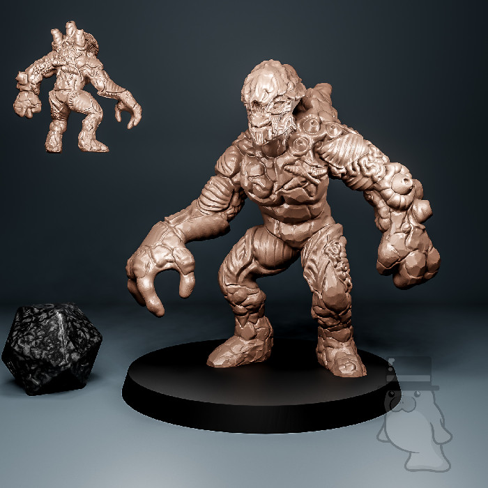 Coral Golem - Depths of Savage Atoll - EC3D Design :: Mini Manatee New ...