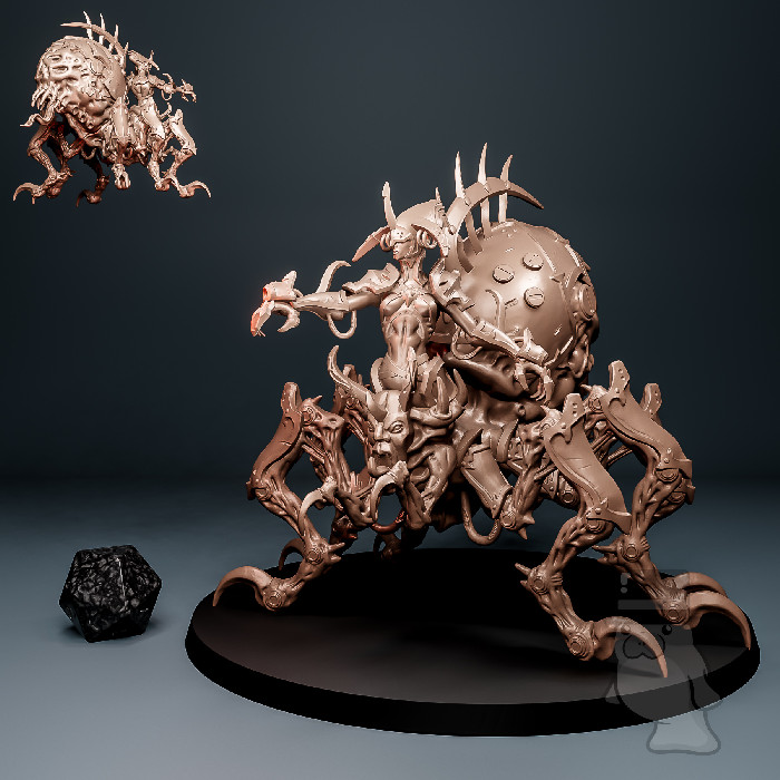 Void Web Countess - Spider Goddess - Tainted Windmill :: Mini Manatee ...