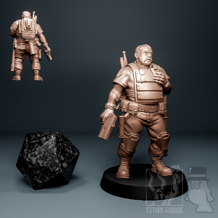 TCPD Cpt Roy Wales - Titan Forge :: Mini Manatee New Zealand