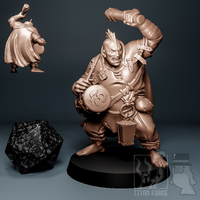 Guttershade Wardrummer - Titan Forge :: Mini Manatee New Zealand