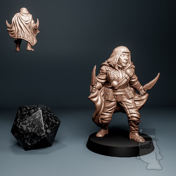 Rogue Human Male - Everyday Heroes - EC3D Design :: Mini Manatee New ...