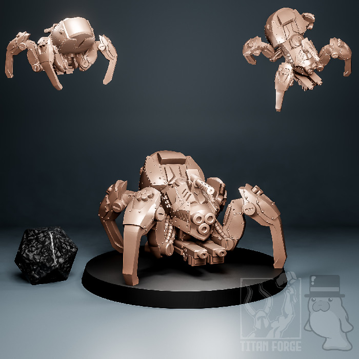 Exo-Bot Aranea - Titan Forge :: Mini Manatee New Zealand