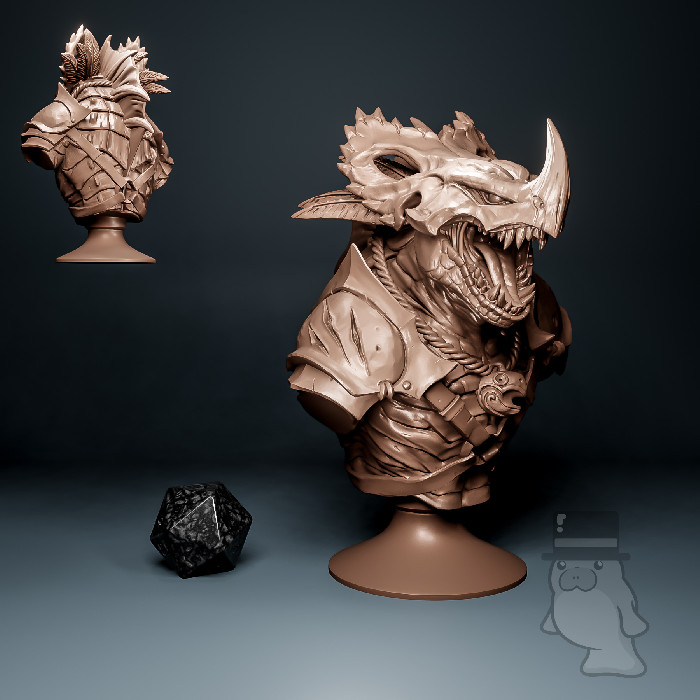 Lizardman of Falgor II - Collector Busts - Artisan Guild :: Mini ...