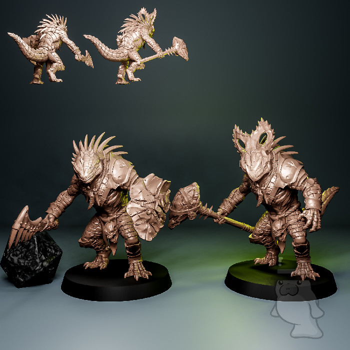 Lizardmen of Falgor A - Lizardmen of Falgors Swamp - Artisan Guild ...