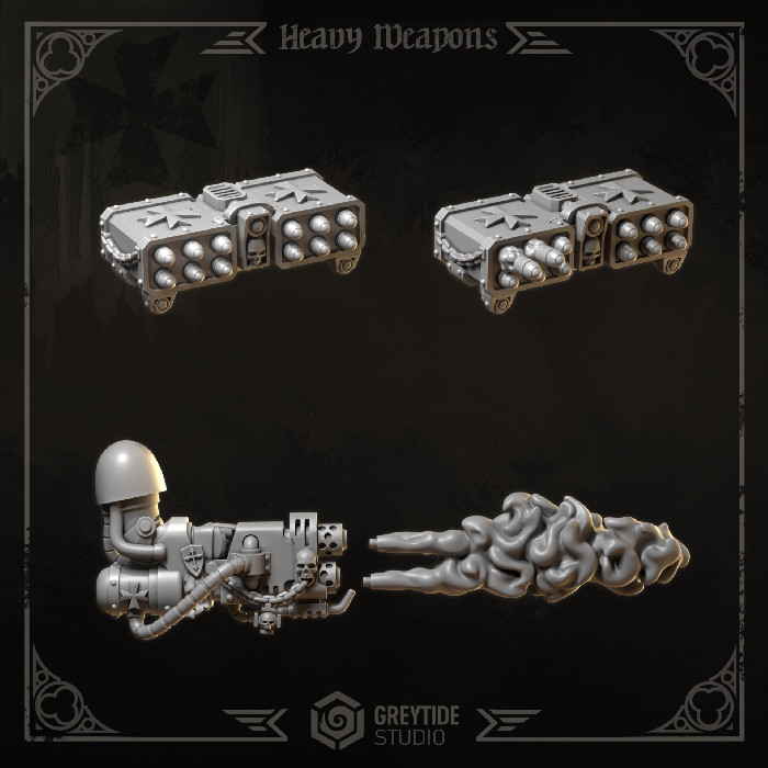 Heavy Weapons - Eternal Crusaders - Greytide Studio :: Mini Manatee New ...