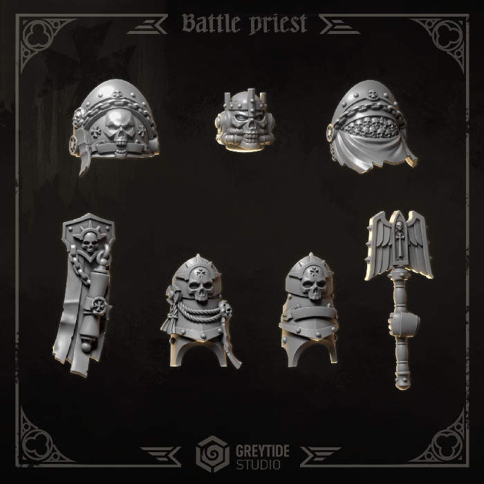 Battle Priest - Eternal Crusaders - Greytide Studio :: Mini Manatee New ...