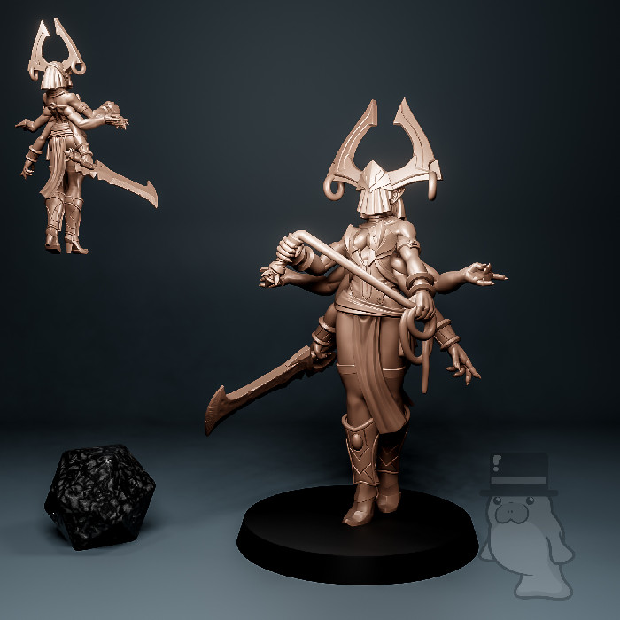 Asa'ra Sister of Night - Gates of Hell - Imagine Minis :: Mini Manatee ...