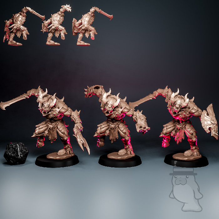 Infernal Ravagers A - The Infernal Legion - Artisan Guild :: Mini ...
