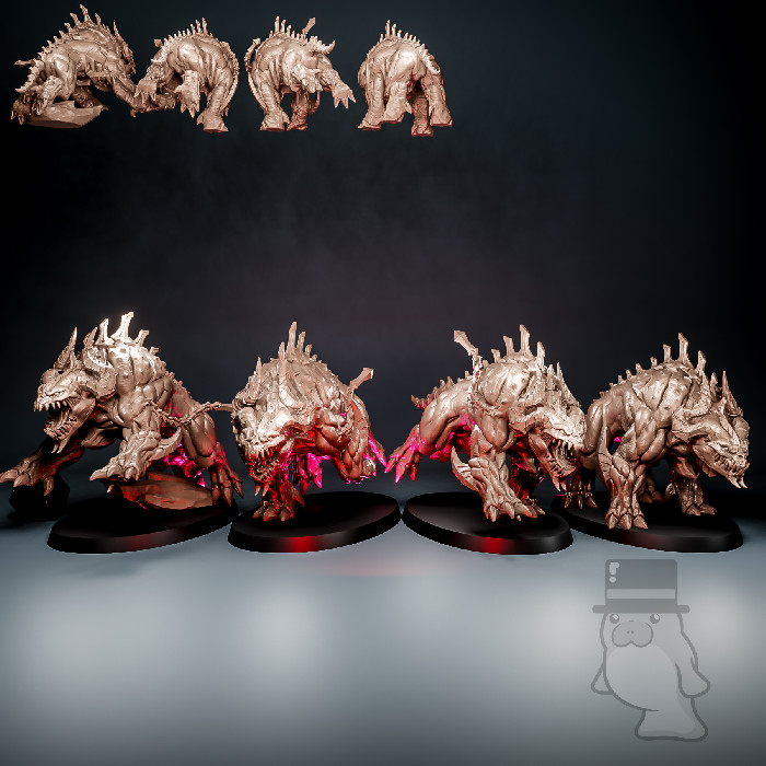 Infernal Warbeasts - The Infernal Legion - Artisan Guild :: Mini ...