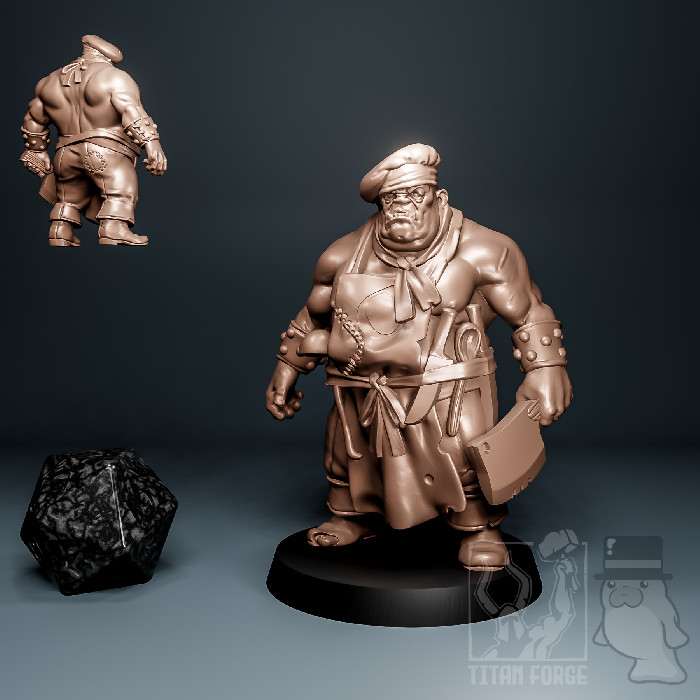 Ogre Cook - Titan Forge :: Mini Manatee New Zealand