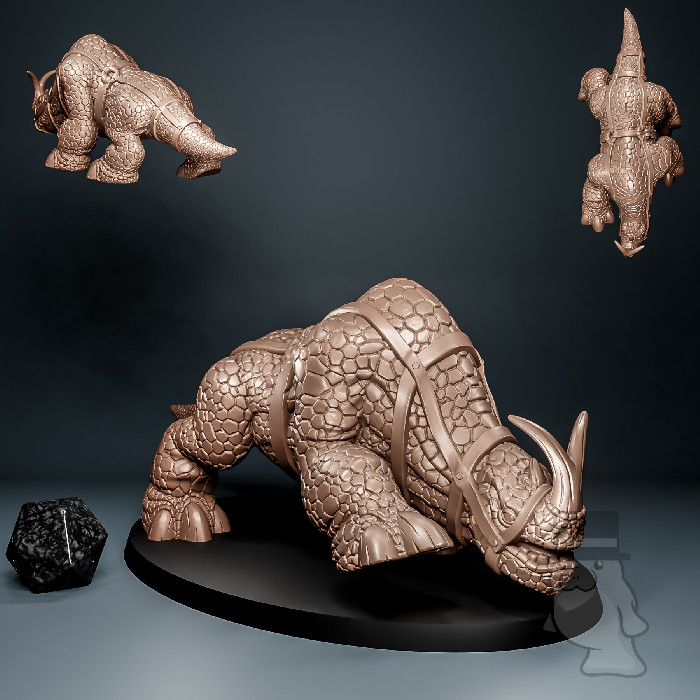 Caravan Beast - Attack on the Caravan - Imagine Minis :: Mini Manatee ...