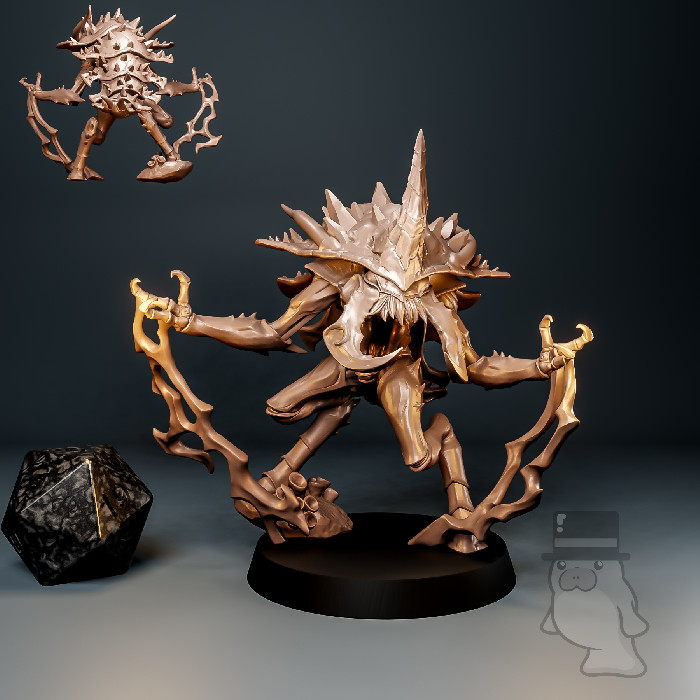 Skarnith, Zeek Scuttler Psionic - Brood of the Zeek Scuttlers - Artisan ...
