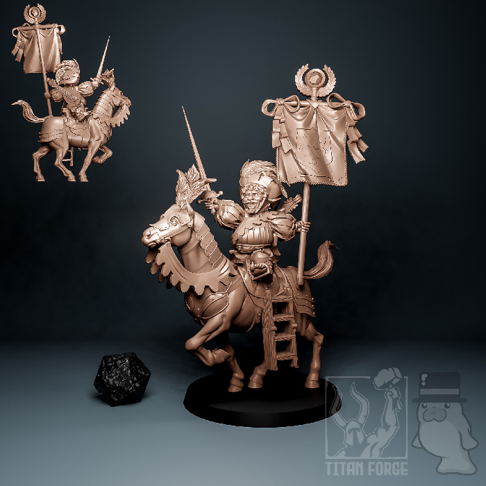 Halfling Lord Horse - Titan Forge :: Mini Manatee New Zealand